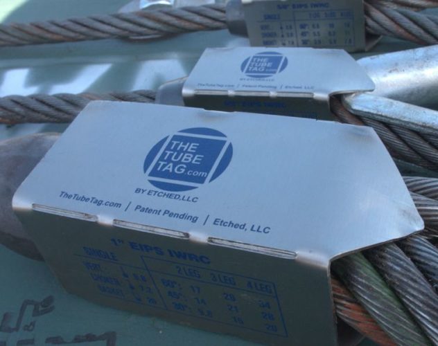 The Tube Tag - FINALLY. A sling tag that won't come off.